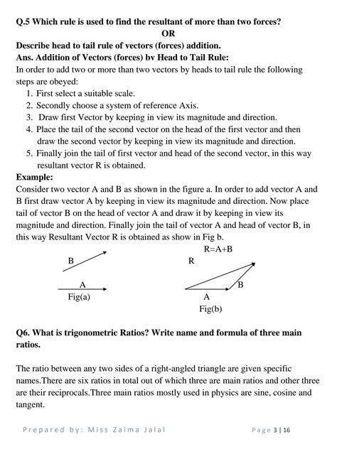 SOLUTION CLASS IX PHYSICS NOTES CHAPTER 4 Question Answer Studypool