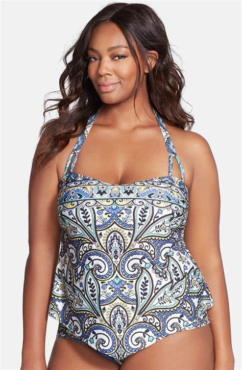 Plus Size Tankini Plus Size Swimwear Swimwear Plus Size Swimsuits