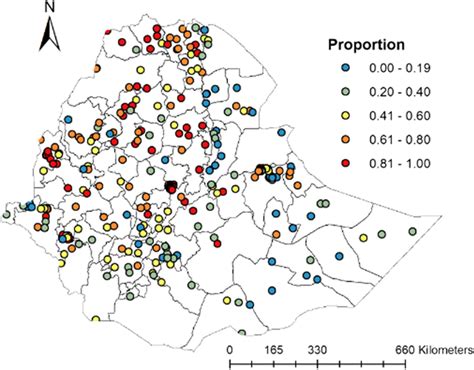 Geographical Locations Of Data Points And Rotavirus Immunization