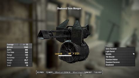 Minigun Overhaul At Fallout 4 Nexus Mods And Community