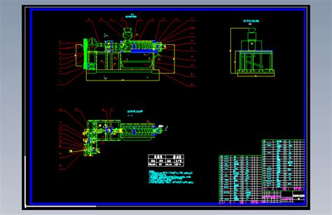 XO1 00 双螺旋小型榨油机CAD毕业设计图纸CAD648717 AutoCAD 2007 模型图纸下载 懒石网