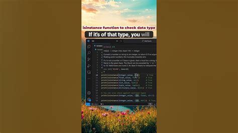 Isinstance Function To Check Data Type In Python Pythontips
