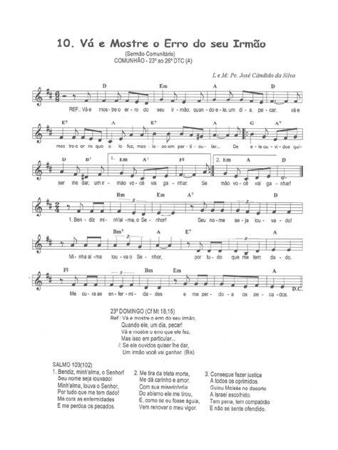 Vá E Mostre O Erro Ao Seu Irmão Pdf