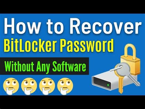 How To Recover BitLocker Password Forget Bitlocker Password REALLY EASY YouTube