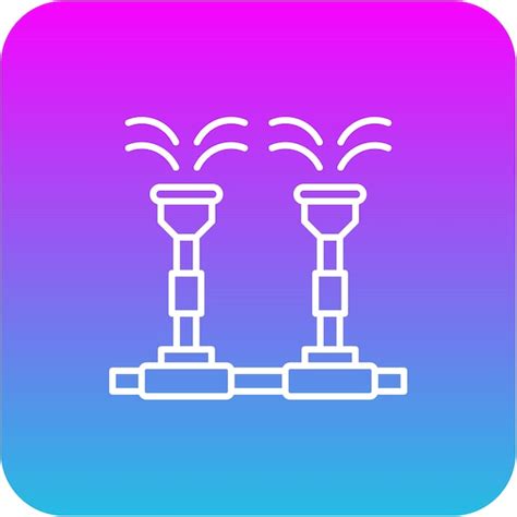 Icono Del Sistema De Riego Vector Premium