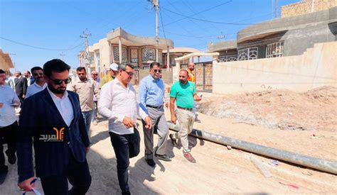 النجار توجيهات المحافظ تؤكد ضرورة الإسراع في إنجاز مشروع القرنة المربد
