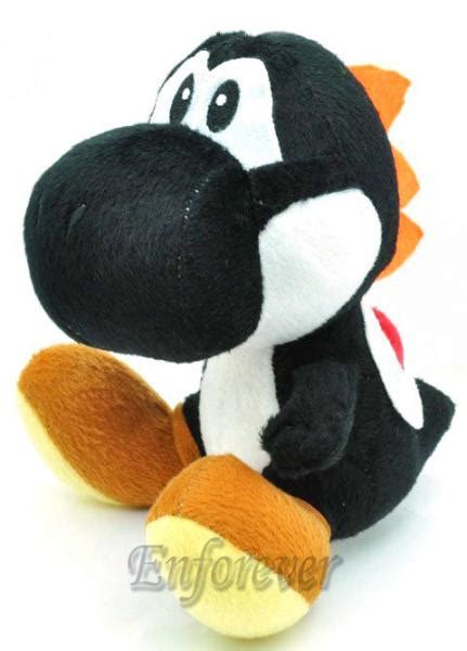 7 New Super Mario Bros Black Yoshi Plush Dollmt106