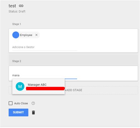 App Maker Document Approval Template Add Default Approvers