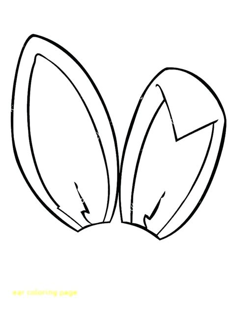 Elephant Ears Coloring Pages At Getcolorings Free Printable