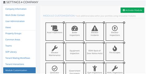 Activating Modules Sitecompli And Incheck Support Center