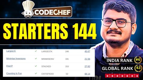 codechef starters 144 solution discussion div1 abcd div3 all except