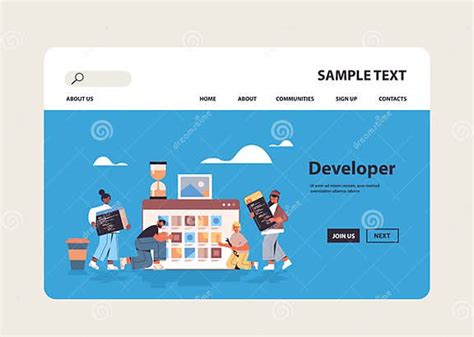 Mix Race Web Developers Testing New App Features Coding Together