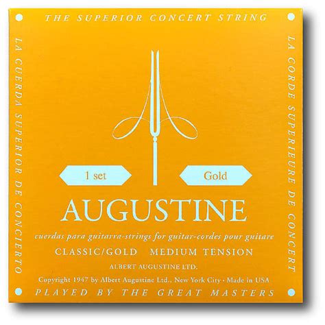 Augustine Agd Classic Gold String Set Reverb