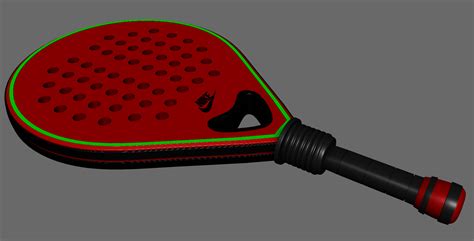 P Paddle Racket 3d Model Turbosquid 1177874