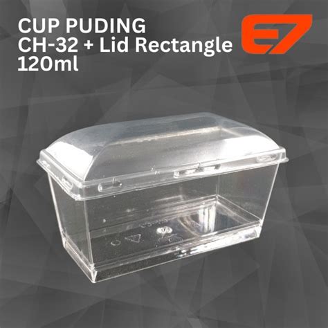 Promo Cup Pudding CH Lid Ml Cup Dessert Plastk PS Jelly Cup Jakarta Utara E