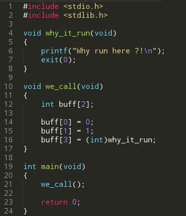 浅谈缓冲区溢出之栈溢出 程序员大本营