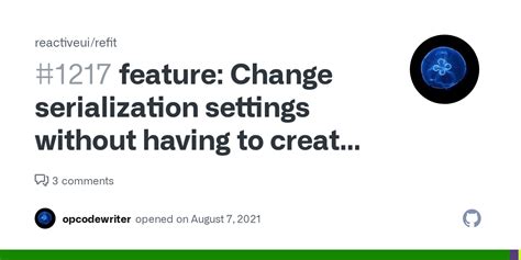 Feature Change Serialization Settings Without Having To Create A IHttpContentSerializer Issue