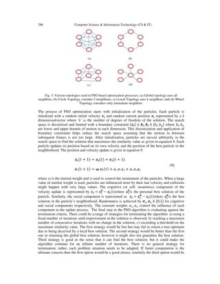 Visual Tracking Using Particle Swarm Optimization Pdf