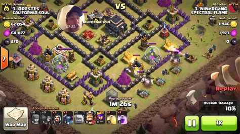 Th9 Gowipe War Results Youtube