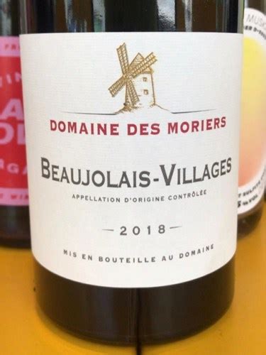 Domaine Des Moriers Beaujolais Villages Vivino US