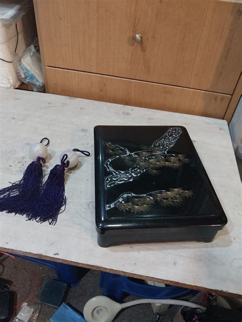 1970 일본 플라스틱 벼루함과 대리석 풍진 1만 원 할인 헬로마켓