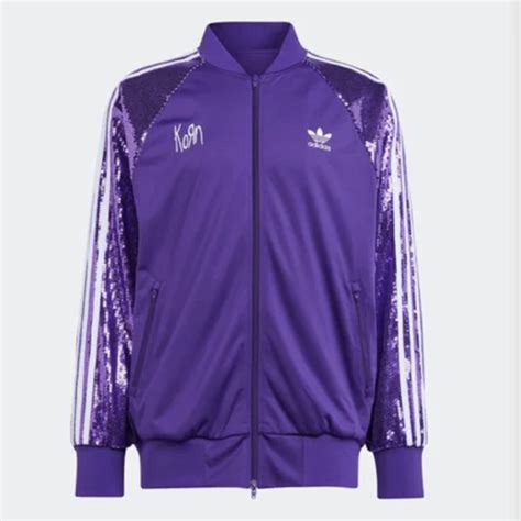 Korn X Adidas Purple Sequin Tracksuit Danezon