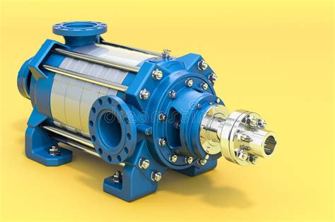 The Centrifugal Pump Stock Vector Illustration Of Electric 11835582