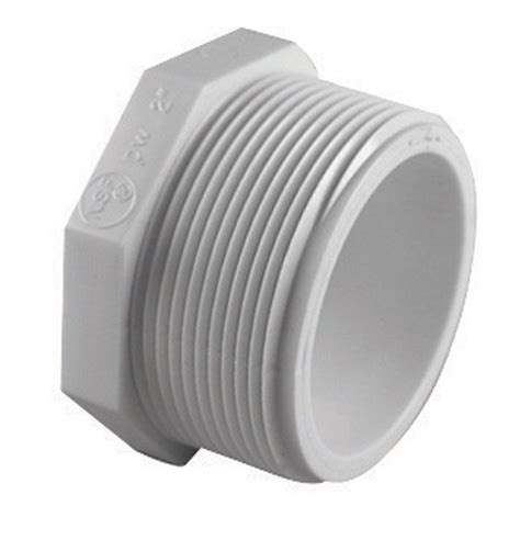 Charlotte Pipe Schedule 40 1 14 In Mpt T X 1 14 In D Fpt Pvc Plug