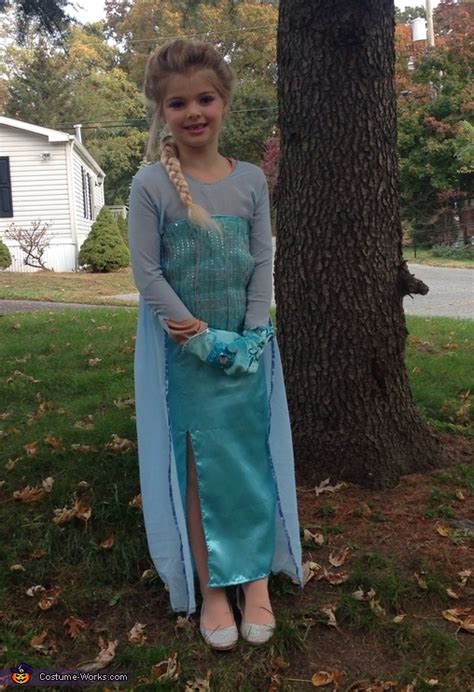 Homemade Elsa Costume For Girls Diy Instructions