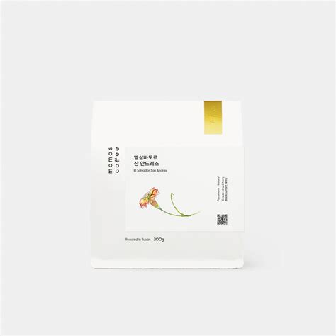 원두 엘살바도르 산 안드레스 내추럴 감도 깊은 취향 셀렉트샵 29cm