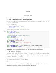 Lab04 Pdf Lab04 February 11 2022 1 Lab 4 Functions And