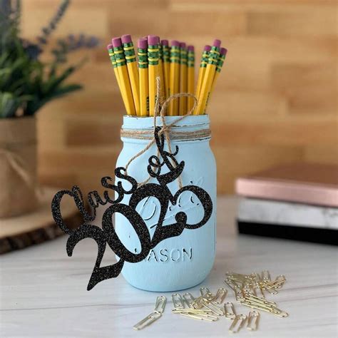 20pcs Class Of 2025 Graduation Confetti Glitter Double Side Grad Party