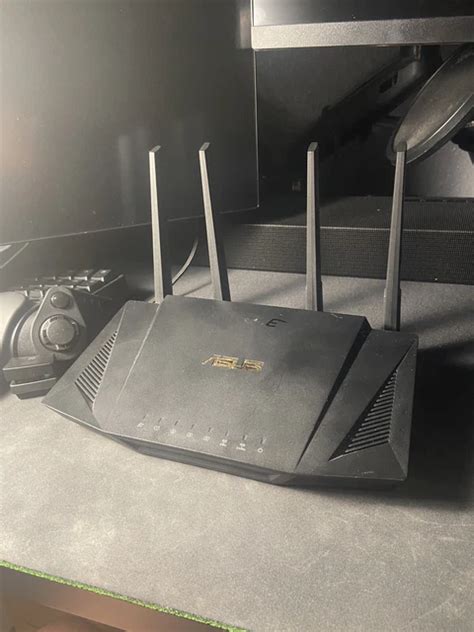 ASUS RT AX U AX Dual Band Gaming WIFI Wireless Router READ DESCRIPTION EUR