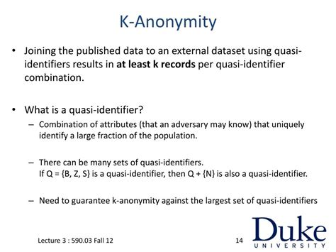 Ppt K Anonymity And Algorithms Powerpoint Presentation Free Download