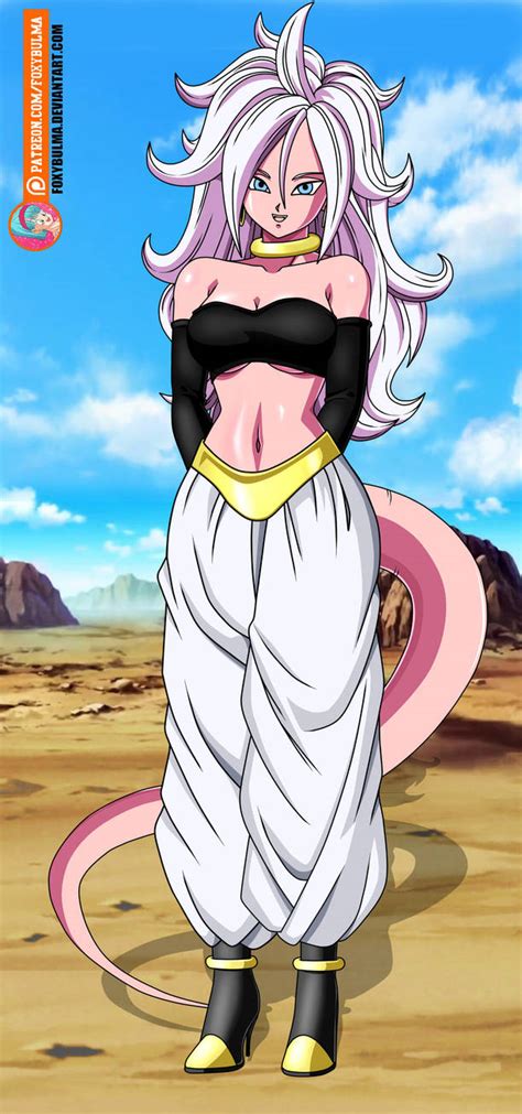 Commission Majin Android Clothed And Naked By FoxyBulma On DeviantArt