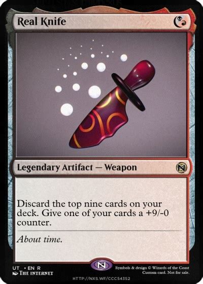 Mtgnexus Real Knife