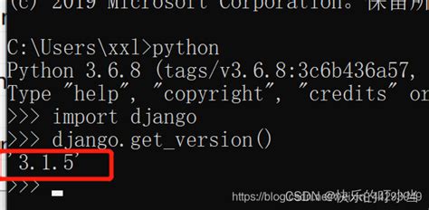 Django安装操作教程 django pip 安装环境 CSDN博客