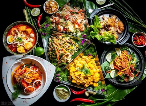 作为中西、印度、中东的交汇站，东南亚美食汇集了各国精髓 花瓣网