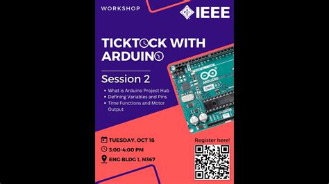 Ticktock With Arduino Session Youtube