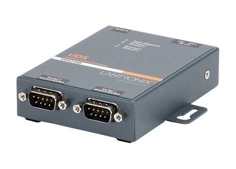 Lantronix Uds 2100 2 Port Serial Device Server Ud2100001 01 Network Management