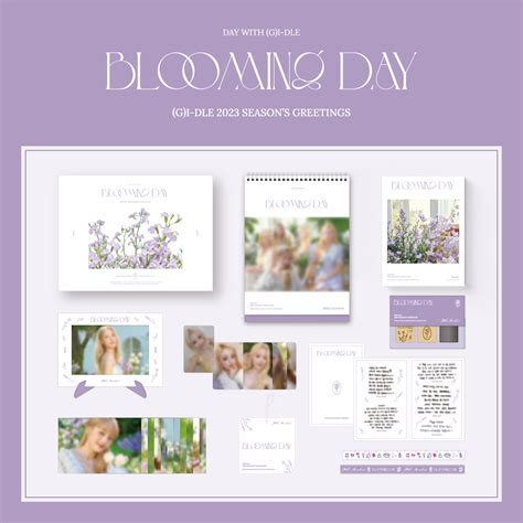 Gi Dle·여자아이들 On Twitter 공지 여자아이들 2023 Seasons Greetings 예약