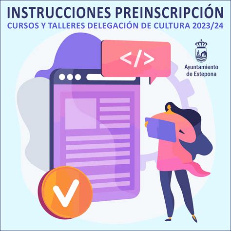 Instrucciones para la Preinscripción en los Cursos