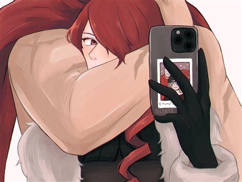All That Protein Paid Off Akimitsu Persona3 P4au Headlock Selfie