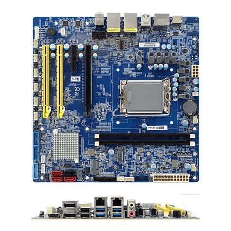Rx610h Micro Atx Motherboard Supports 12th13th14th Gen Intel® Core™ I