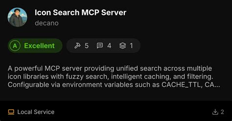 Icon Search Mcp Server Mcp Servers · Lobehub