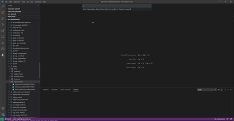 apim extension for vs code cloud on the go