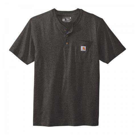 Wholesale Carhartt® Short Sleeve Henley Wine N Gear