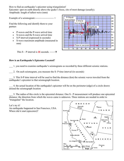 How To Find Epicenter Of An Earthquake