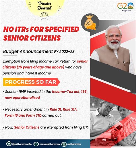 Income Tax India On Twitter Rt Nsitharamanoffc As Announced In