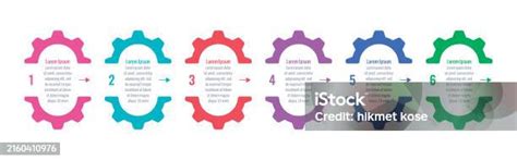 비즈니스 교육 잡지 연례 보고서 인터넷 정보 템플릿입니다 산업용 톱니바퀴 인포 그래픽 템플릿입니다 6개의 옵션 정보 템플릿 1에